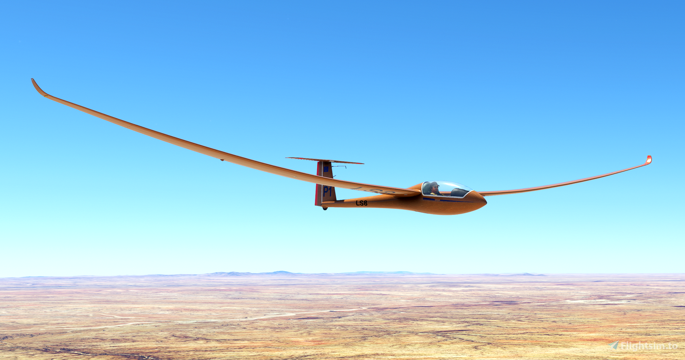 LS8 Wooden color for Microsoft Flight Simulator | MSFS