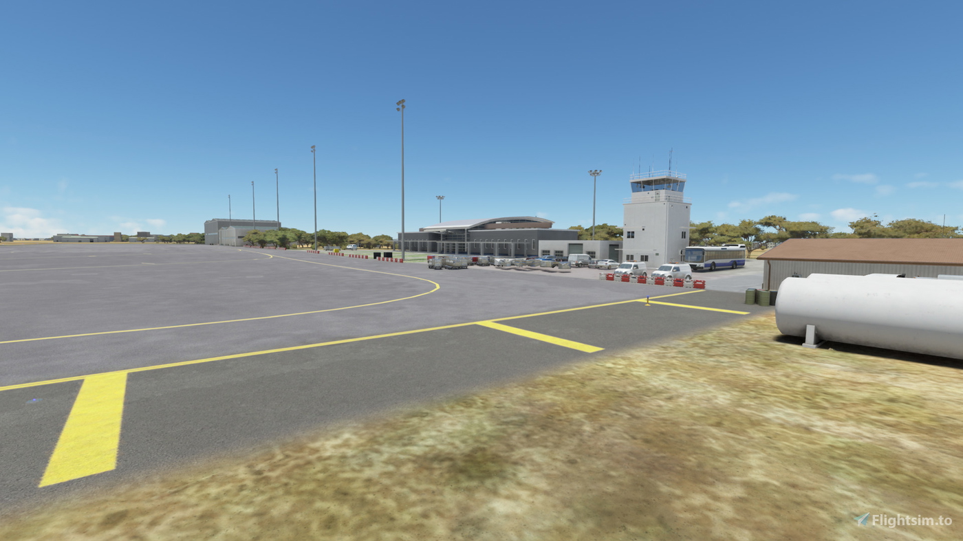 Luena (FNUE) Basic Airport Enhancement for Microsoft Flight Simulator | MSFS