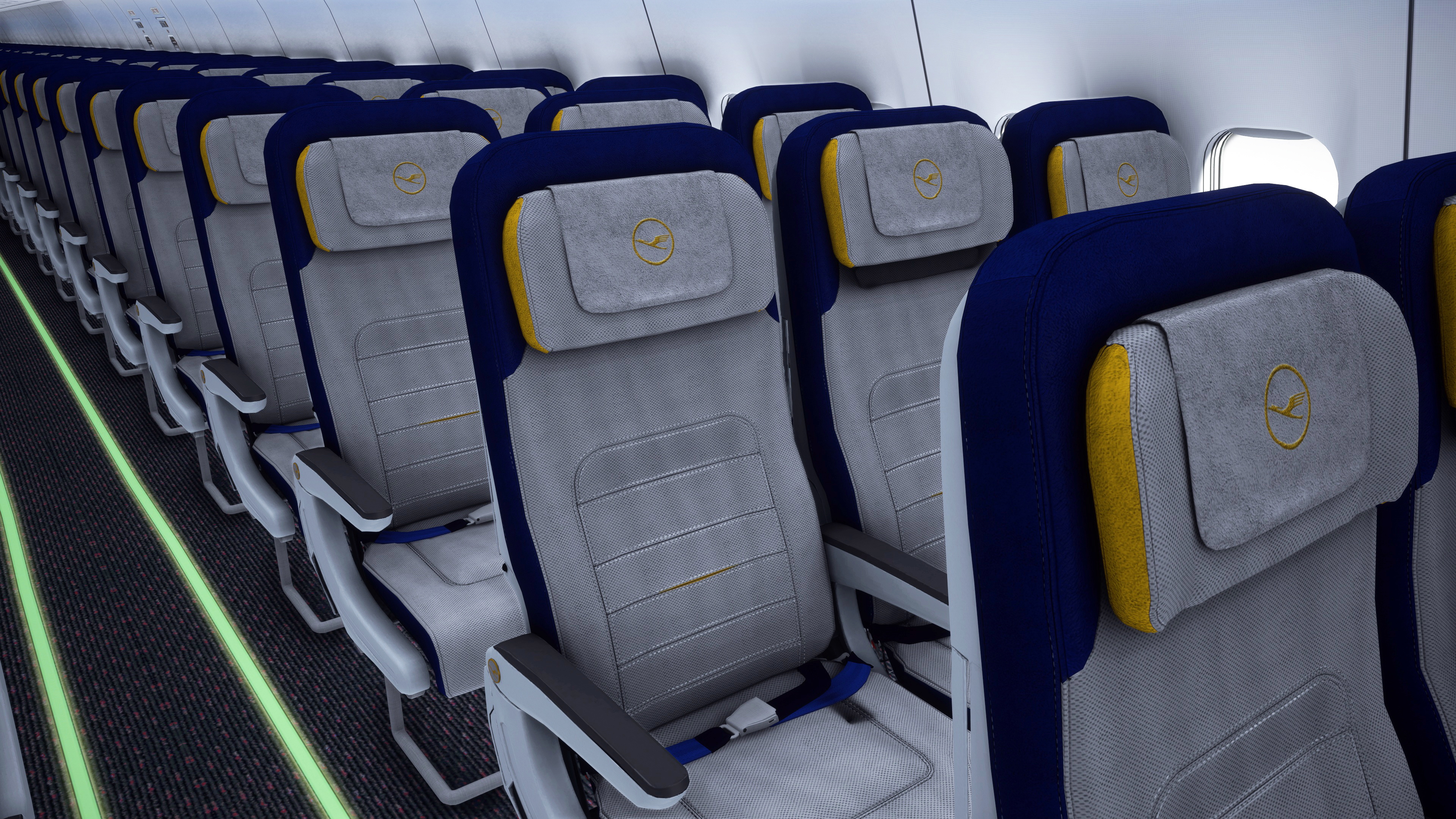 Lufthansa Economy Class Seats for PMDG 737-800 by fOrZaONDER - MSFS Add ...