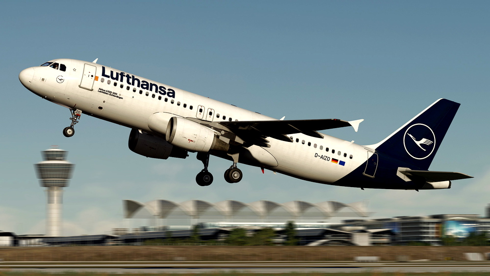 Lufthansa (NEW LIVERY) - D-AIZO I Fenix A320 I 8K for Microsoft Flight ...