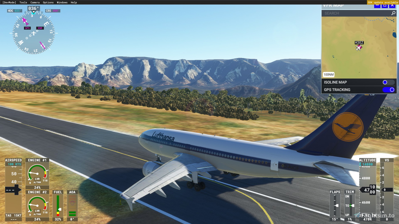 Lufthansa retro livery a310-300© for Microsoft Flight Simulator | MSFS