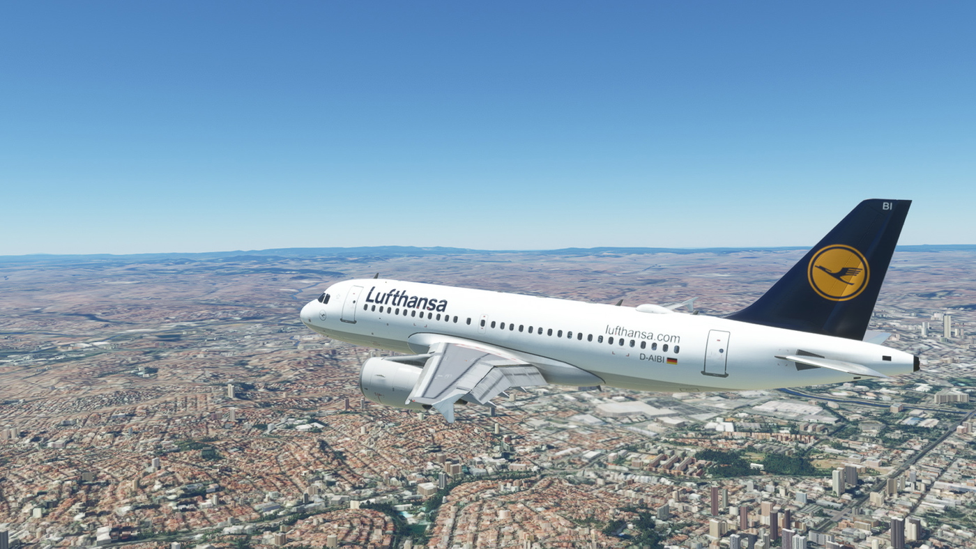 Lufthansa Yellow A319Ceo 8k for Microsoft Flight Simulator | MSFS