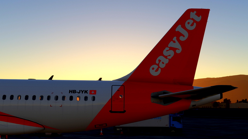 LVFR a319-111 EasyJet Switzerland HB-JYK FBW compatibility | winglet ...