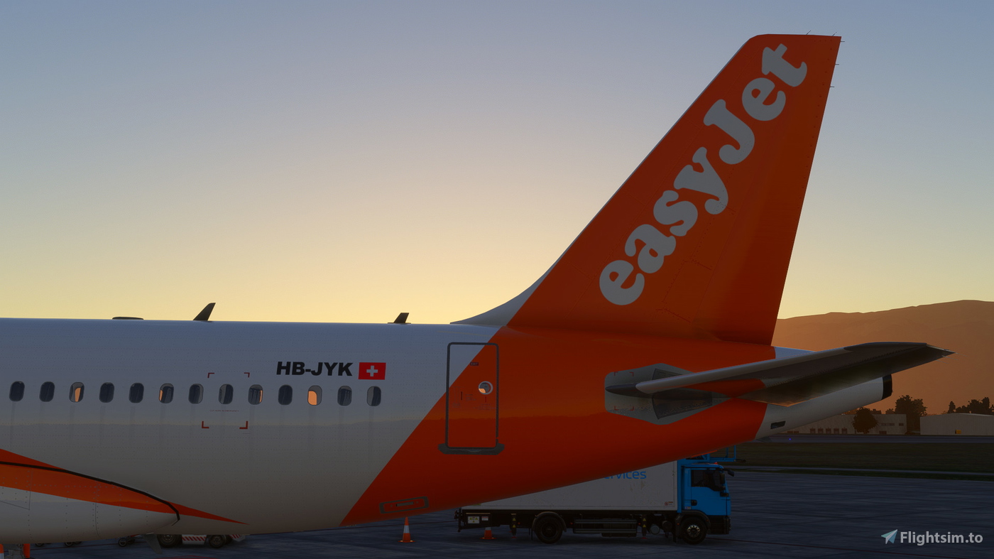 LVFR a319-111 EasyJet Switzerland HB-JYK FBW compatibility | winglet ...