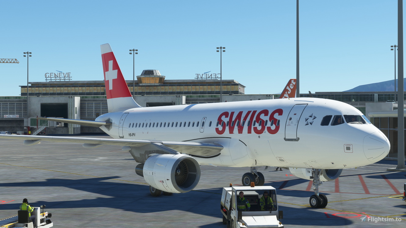 LVFR a319-111 SWISS HB-IPV FBW compatibility for Microsoft Flight Simulator | MSFS