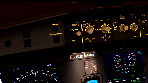 LVFR A319 jetBlue fiction » Microsoft Flight Simulator