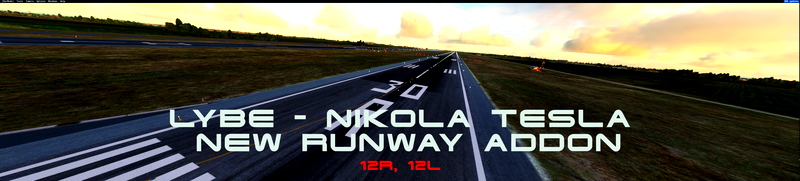 LYBE - Nikola Tesla - Belgrade, Serbia -2 runways addon scenery v001.5 ...