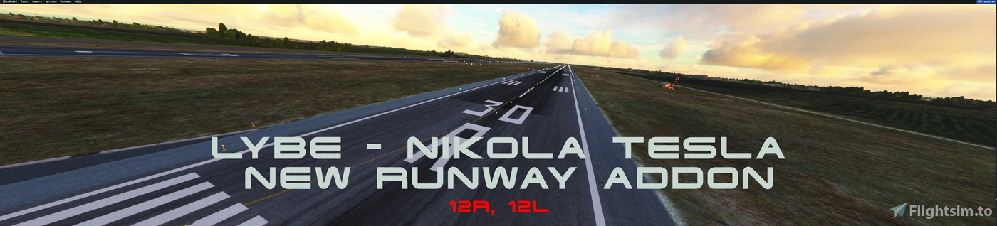 LYBE - Nikola Tesla - Belgrade, Serbia -2 runways addon scenery v002.0 ...