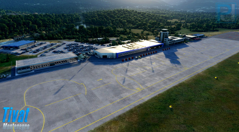 LYTV Tivat Airport (Pyreegue) - GSX Profile for Microsoft Flight ...