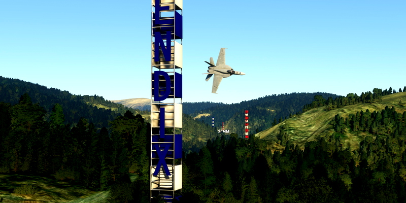 Mach Loop Race Course and Airport EMAC in Dulas Valley, Machynlleth, UK ...