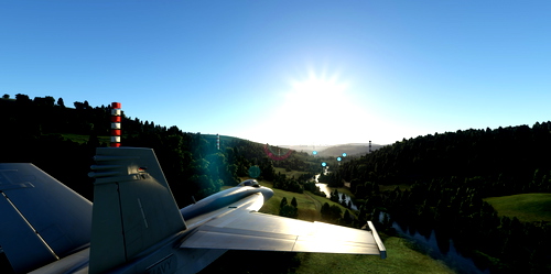 Mach Loop Race Course and Airport EMAC in Dulas Valley, Machynlleth, UK ...