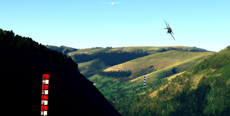 Mach Loop Race Course and Airport EMAC in Dulas Valley, Machynlleth, UK ...