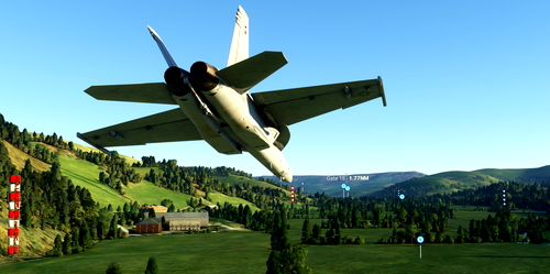 Mach Loop Race Course and Airport EMAC in Dulas Valley, Machynlleth, UK ...