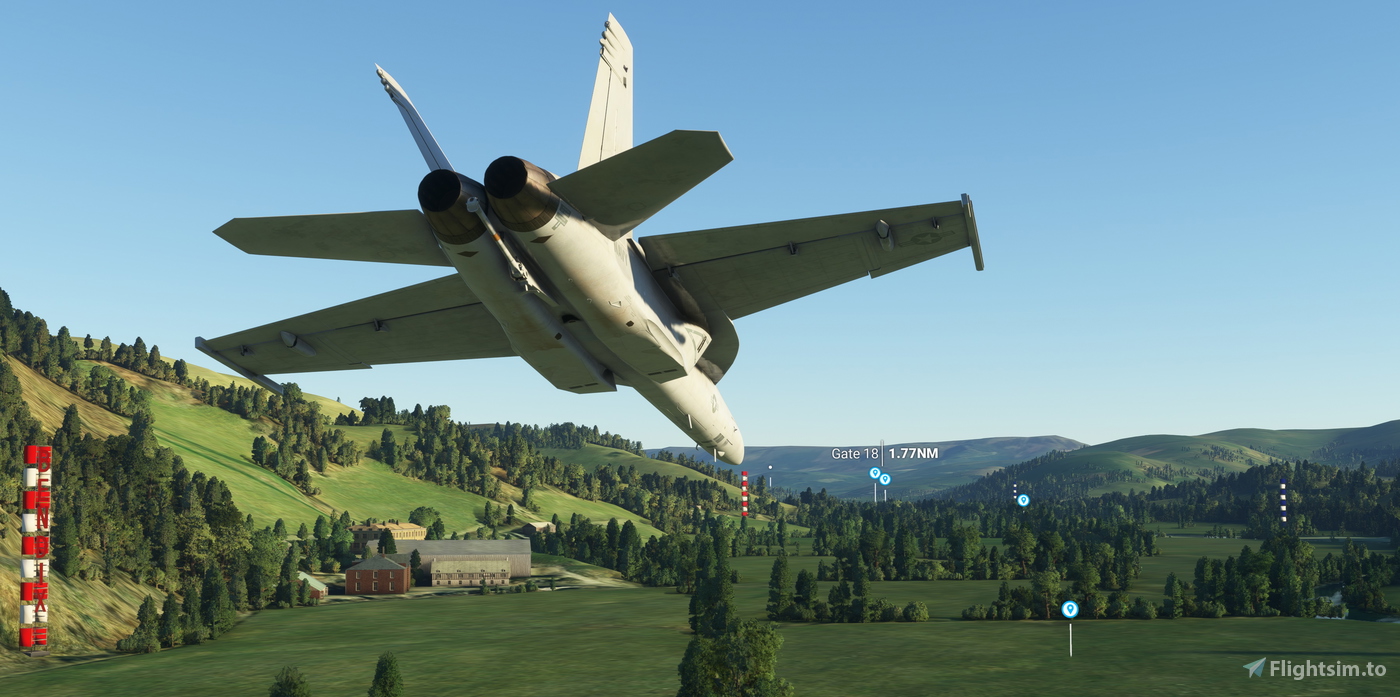 Mach Loop Race Course and Airport EMAC in Dulas Valley, Machynlleth, UK ...