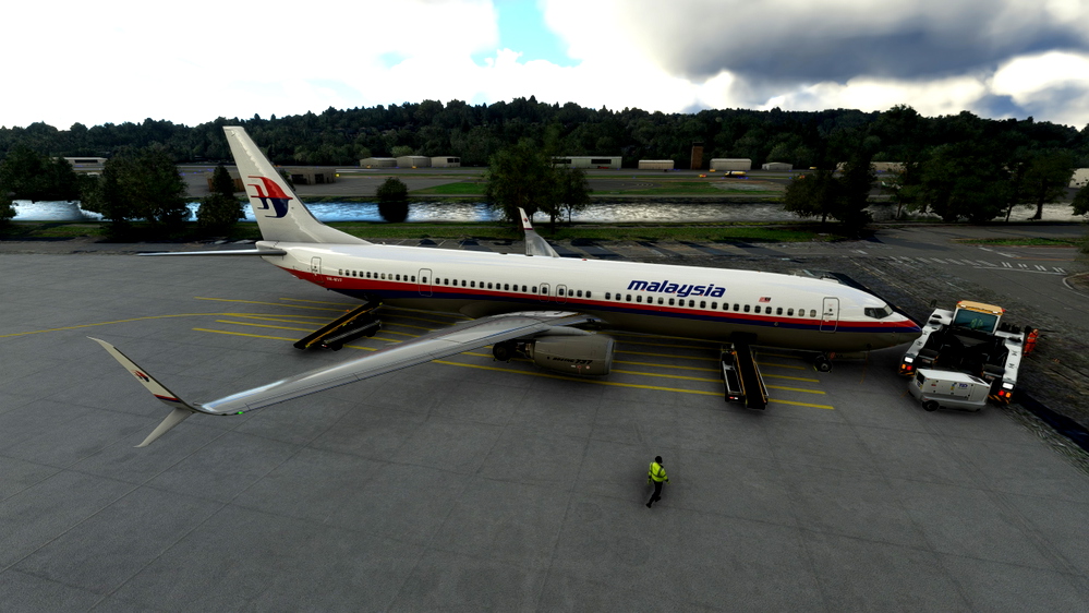 Malaysia Airlines B737-9H6ER 9M-MVA pour Microsoft Flight Simulator | MSFS