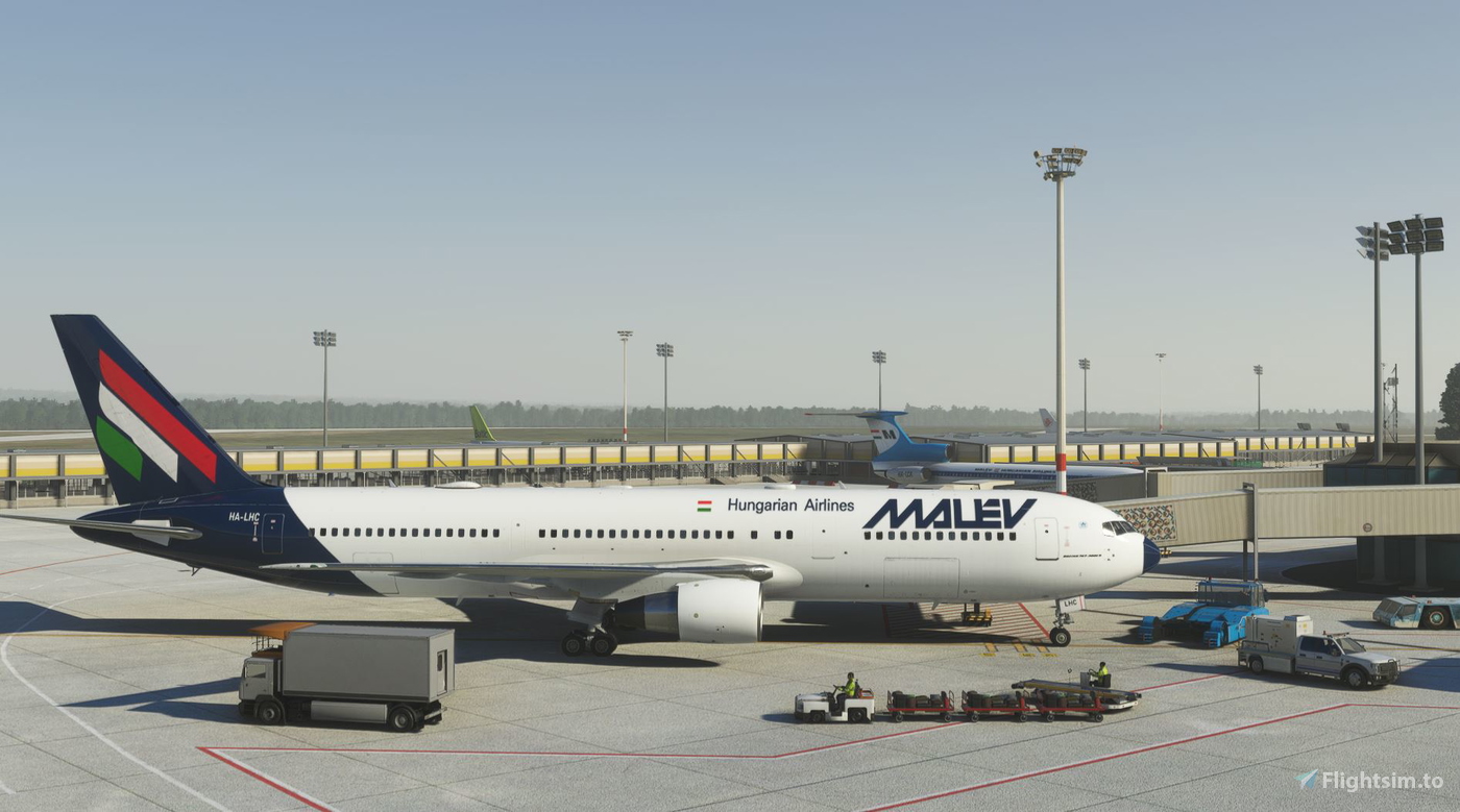MALEV Hungarian Airlines livery for CS 767-300ER 6D for Microsoft ...