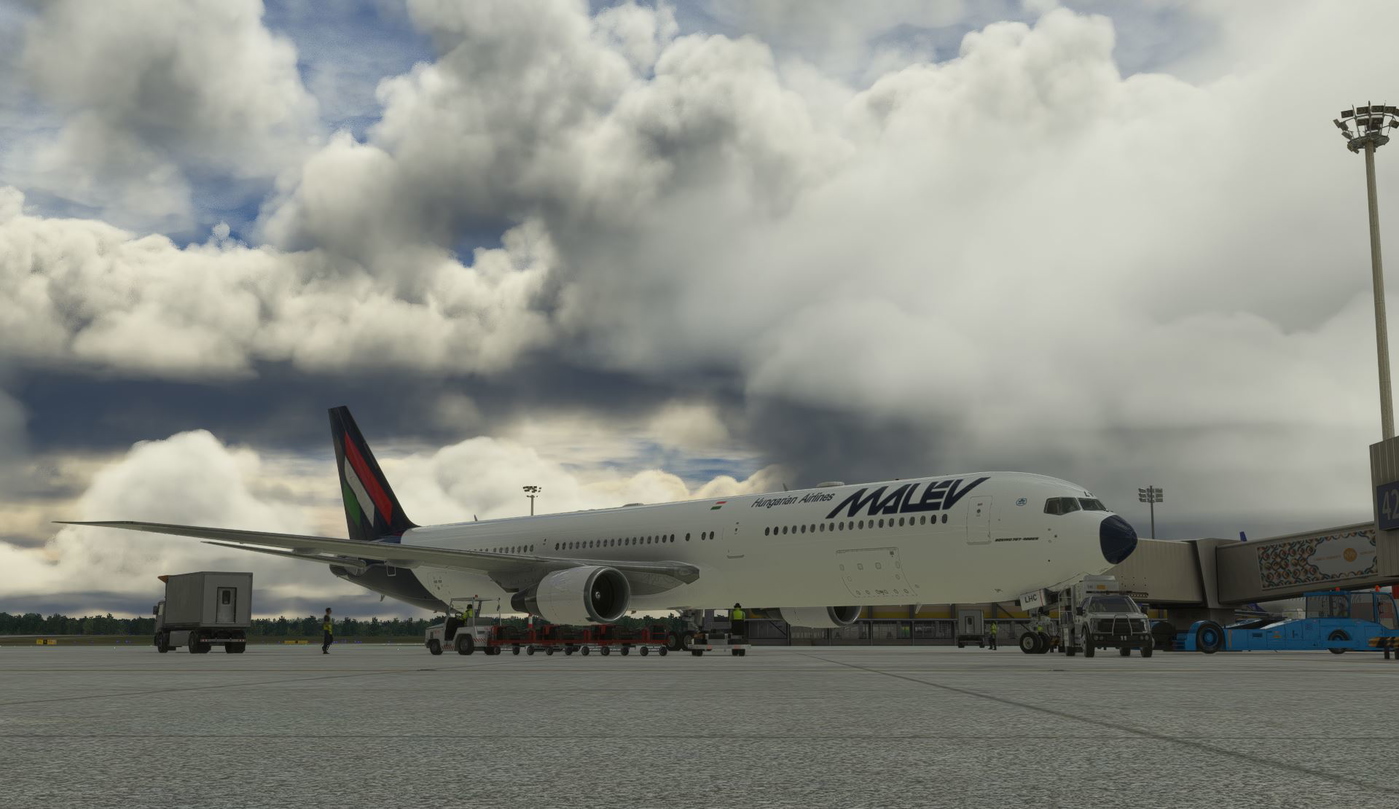 MALEV Hungarian Airlines livery for CS 767-400ER for Microsoft Flight ...
