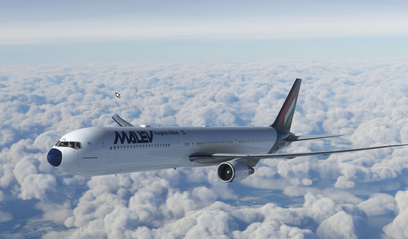 MALEV Hungarian Airlines livery for CS 767-400ER for Microsoft Flight ...