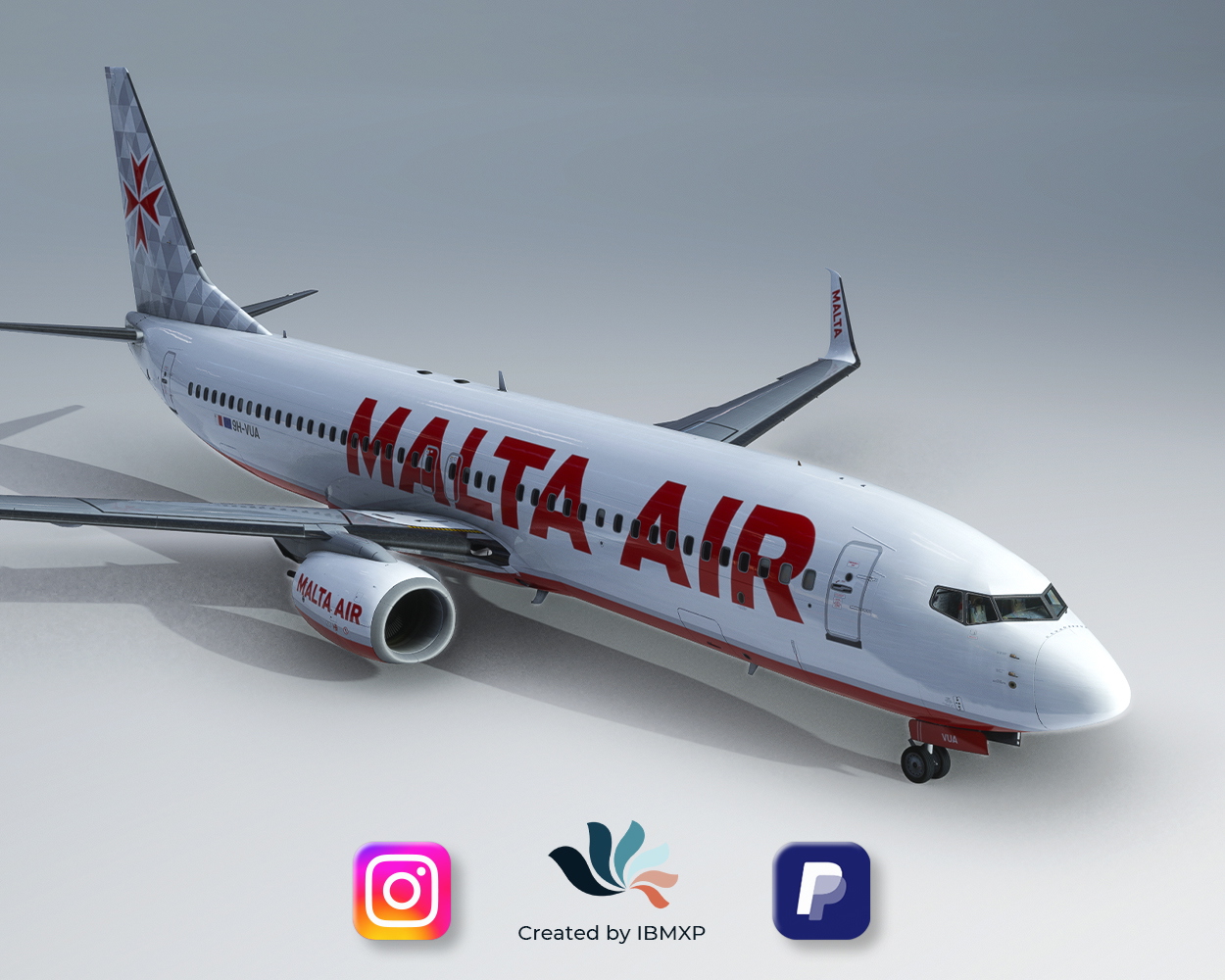 Malta Air (9H-VUA) w/Interiors - Aircraft Liveries for MSFS | Flightsim.to
