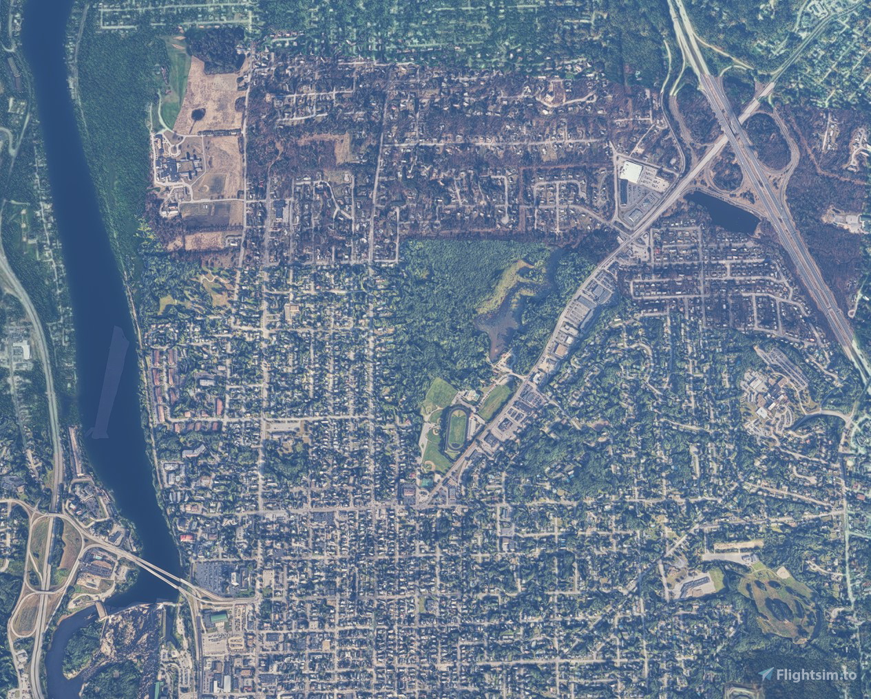 Manchester (North) - NH - USA for Microsoft Flight Simulator | MSFS