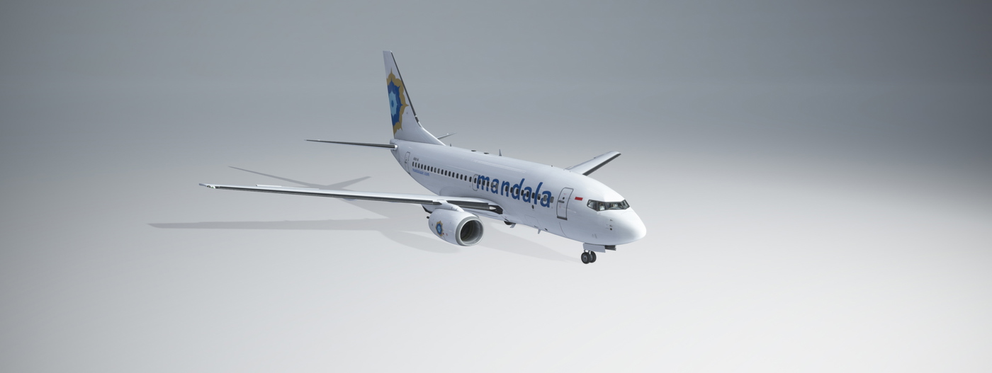 MANDALA AIR (PK-RMN) for Microsoft Flight Simulator | MSFS