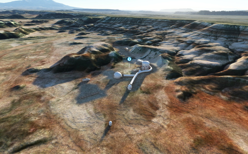 Mars Desert Research Station for Microsoft Flight Simulator | MSFS