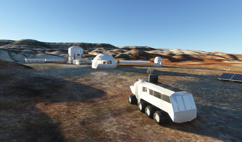 Mars Desert Research Station for Microsoft Flight Simulator | MSFS