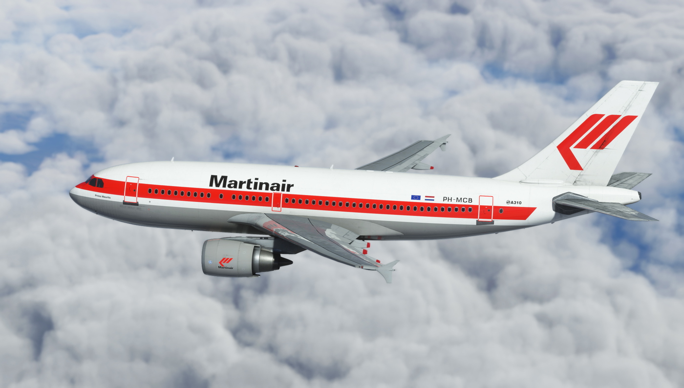 Martinair (PH-MCB) Airbus A310-300 - 8K のために Microsoft Flight Simulator ...