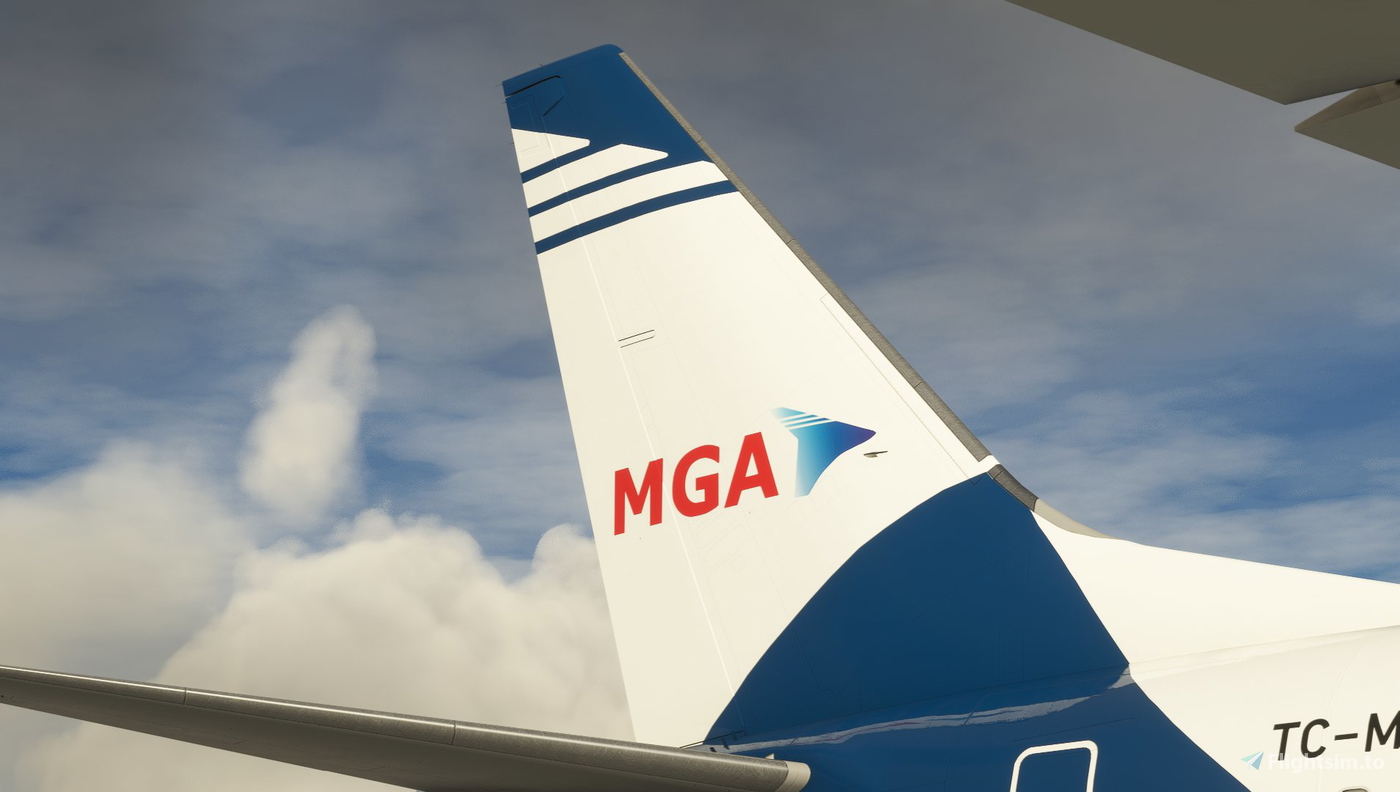 Mavi Gök Airlines TC-MGC - PMDG 737-800 for Microsoft Flight Simulator ...