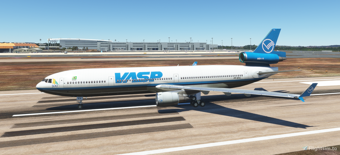 MD11F Vasp PP-SFA SkySim for Microsoft Flight Simulator | MSFS
