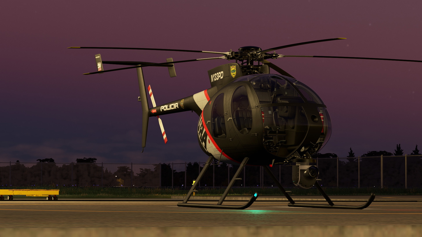 MD500E FURA (Fictional) for Microsoft Flight Simulator | MSFS