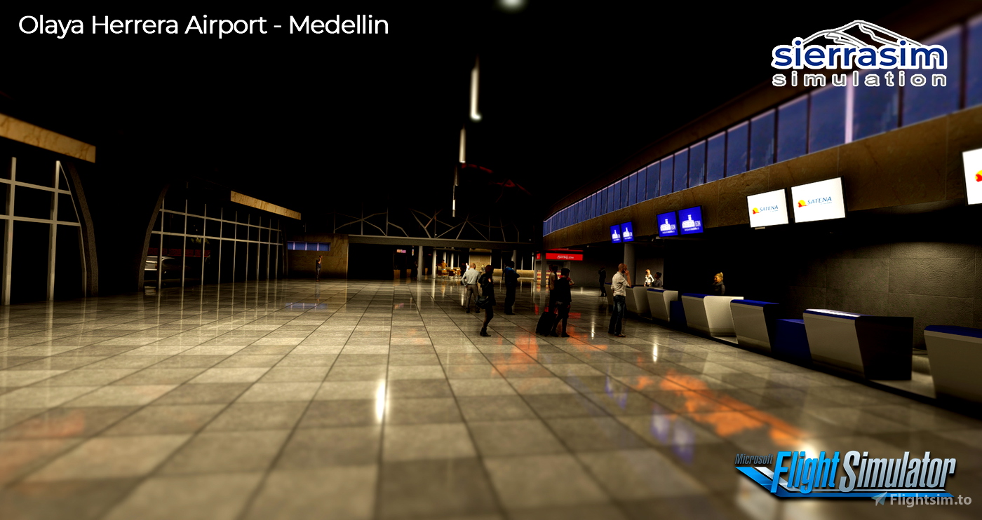 Sierrasim Simulation | SKMD - Olaya Herrera Airport - Medellin for MSFS
