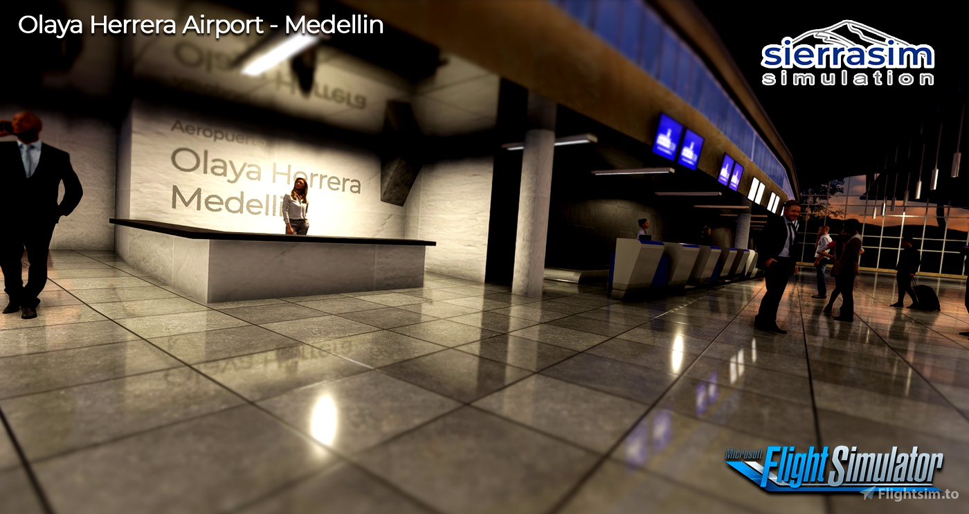 Sierrasim Simulation | SKMD - Olaya Herrera Airport - Medellin for MSFS