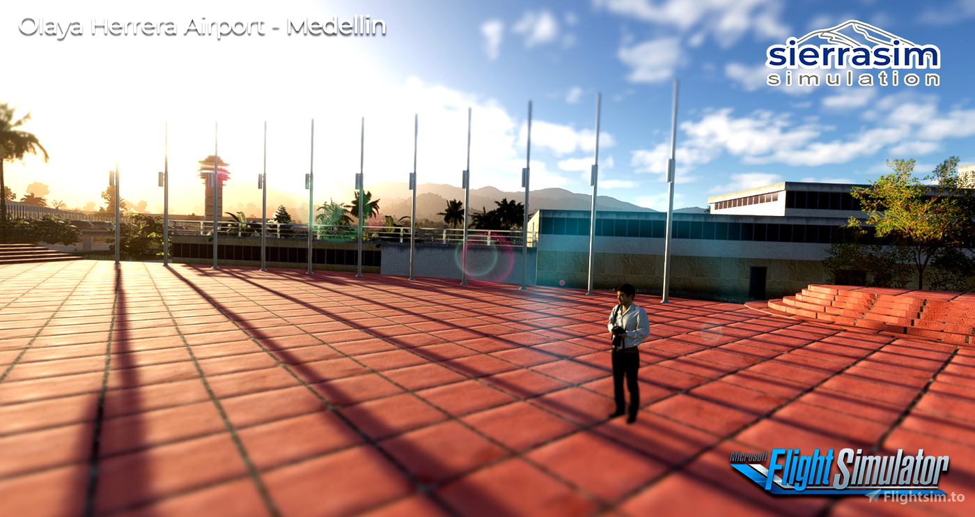 Sierrasim Simulation - SKMD - Olaya Herrera Airport - Medellin for MSFS