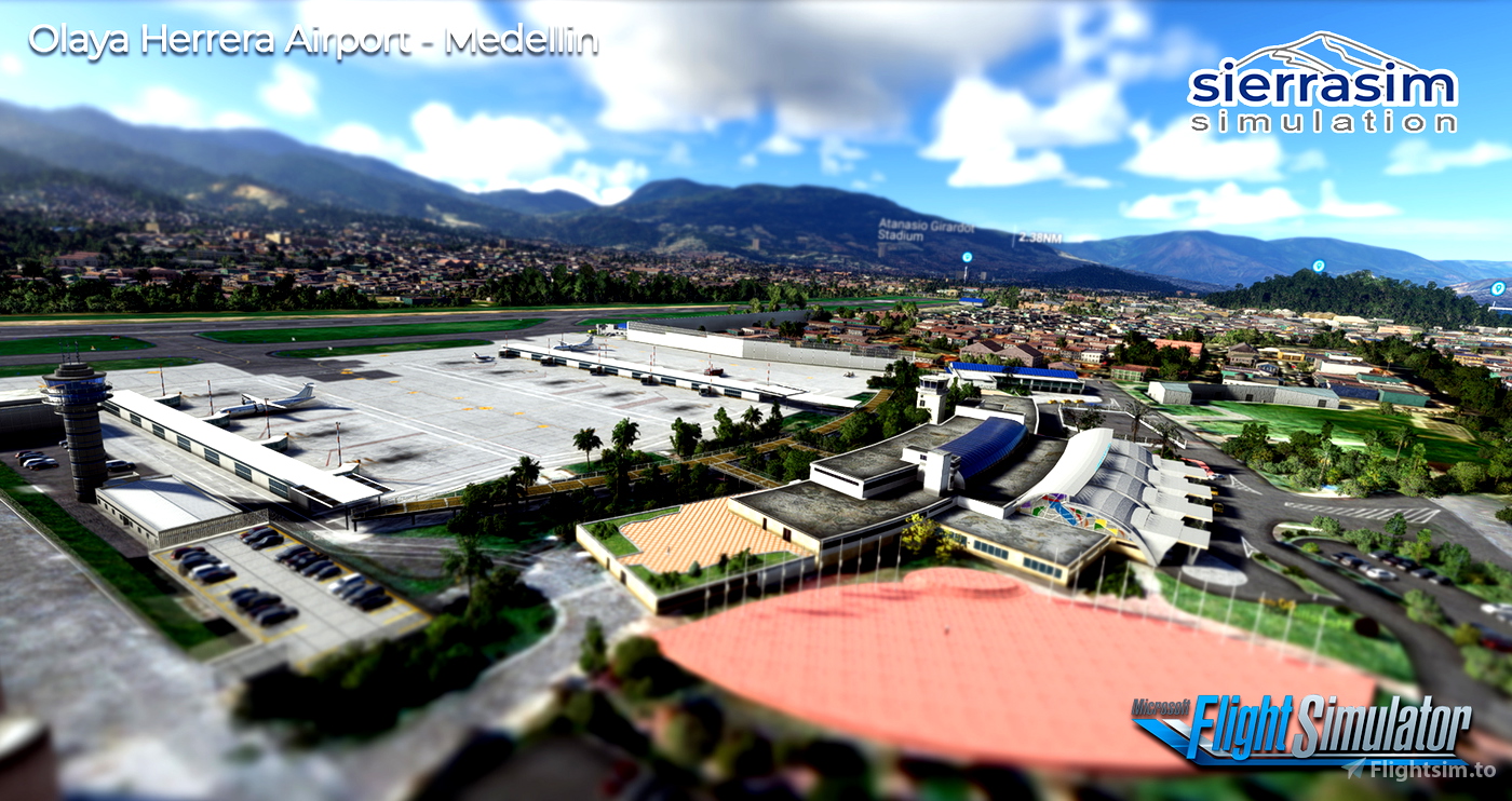 Sierrasim Simulation | SKMD - Olaya Herrera Airport - Medellin for MSFS