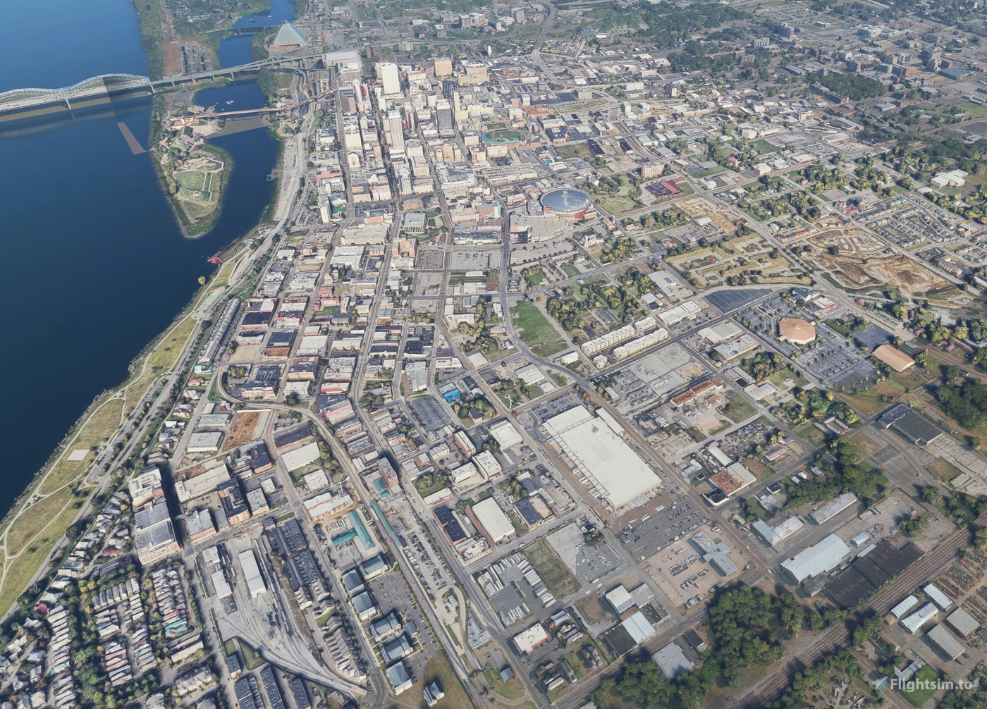 Memphis - TN - USA for Microsoft Flight Simulator | MSFS
