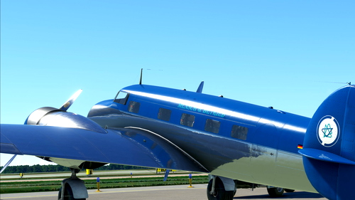 Mensch & Betrieb - Aeroplane Lockheed Heaven Electra 10-A - Liverie ...