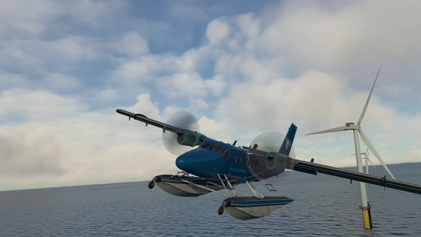 Mensch & Betrieb - Aerosoft DH6 300 Amphibian (PAX) Twin Otter ...