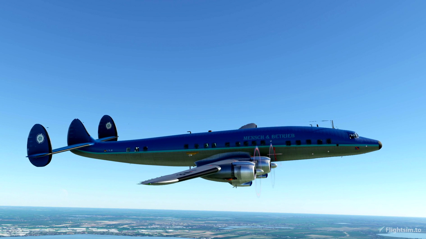 Mensch And Betrieb Redwing Lockheed L 1049 Super Constellation