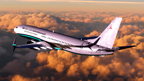 Mercedes AMG Fictional Livery PMDG Boeing 737 BBJ2 - 8K » Microsoft ...