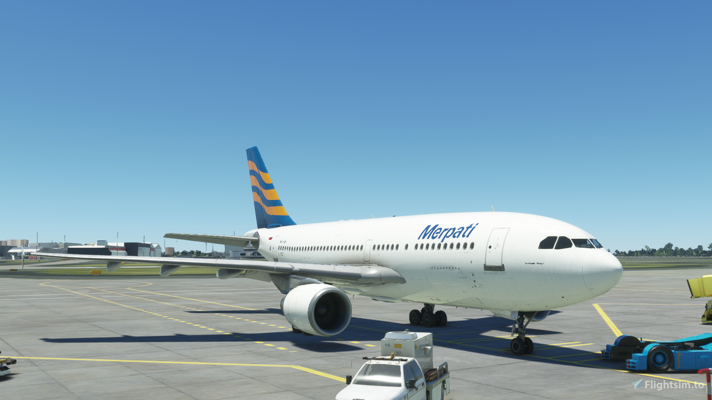 Merpati Nusantara Airlines A310 (PK-MAX) for Microsoft Flight Simulator ...