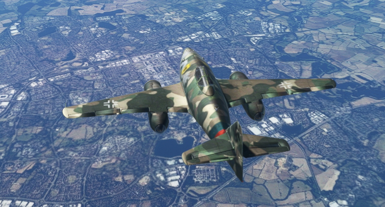 Messerschmitt Me 262 A-1a for Microsoft Flight Simulator | MSFS