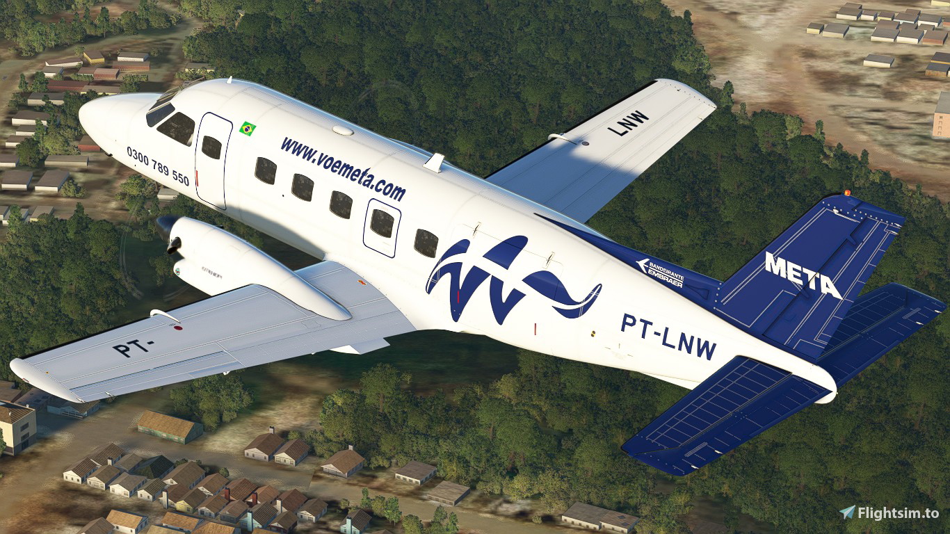 Meta Linhas Aéreas PT-LNW for Microsoft Flight Simulator | MSFS