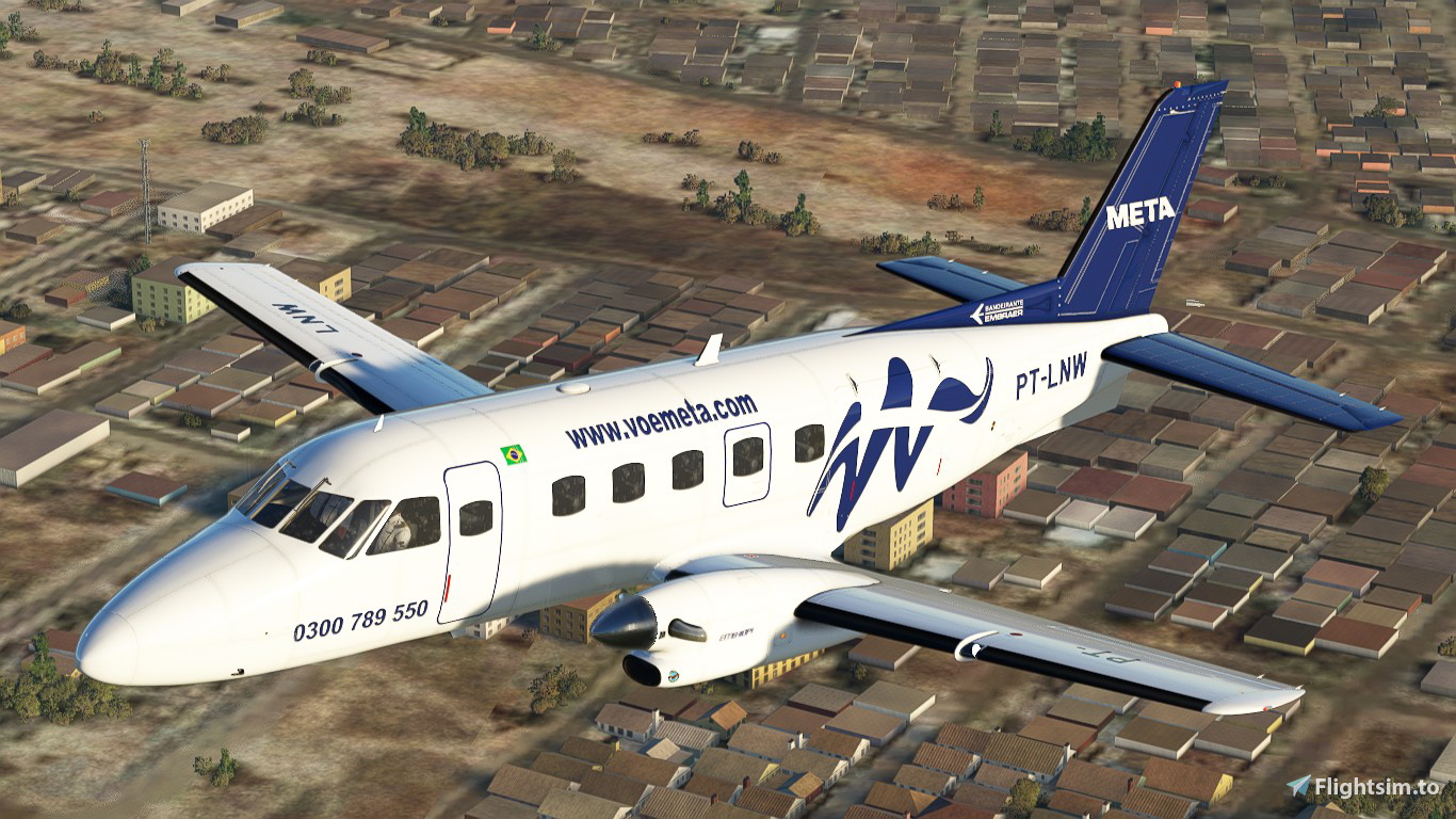 Meta Linhas Aéreas PT-LNW for Microsoft Flight Simulator | MSFS