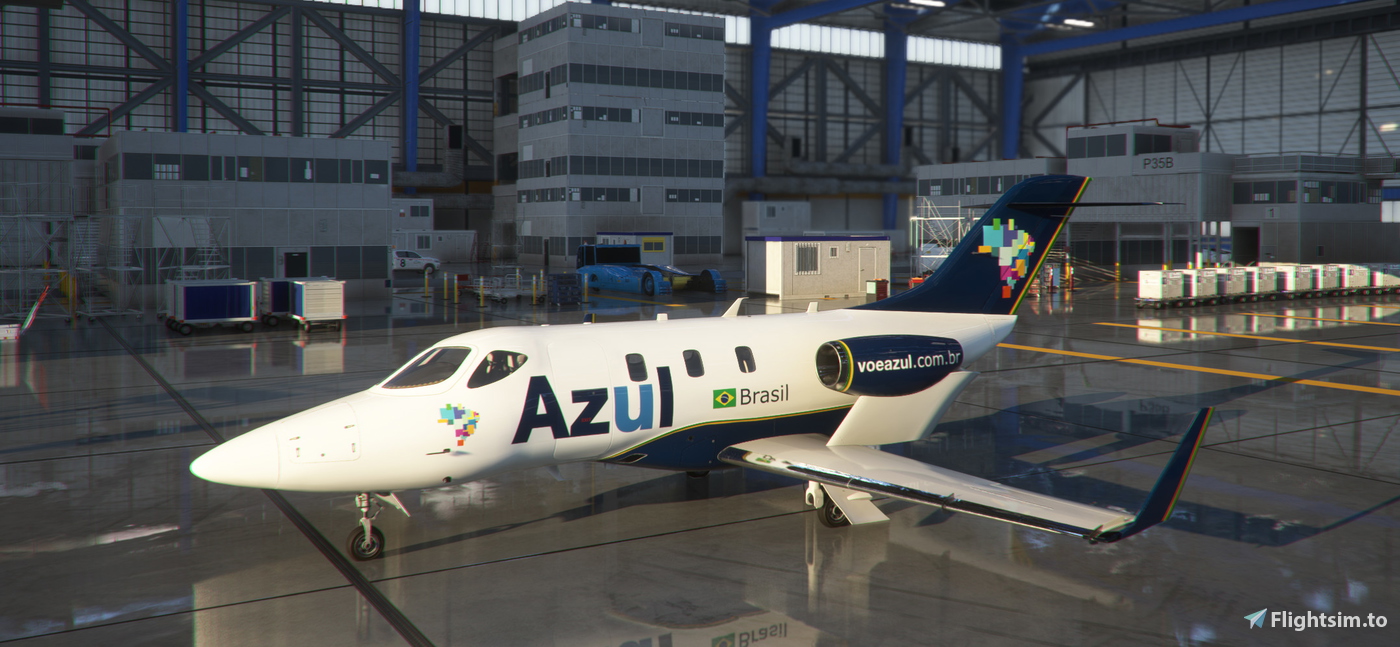 MG HJet HA420 - AZUL Linhas Aereas Livery for Microsoft Flight ...