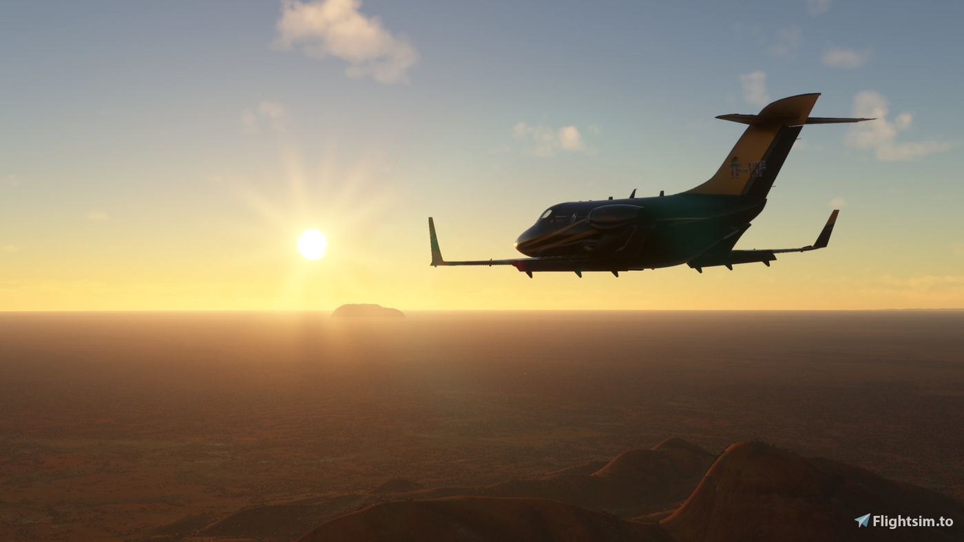 MG HJET HA420 FlyPizza for Microsoft Flight Simulator | MSFS
