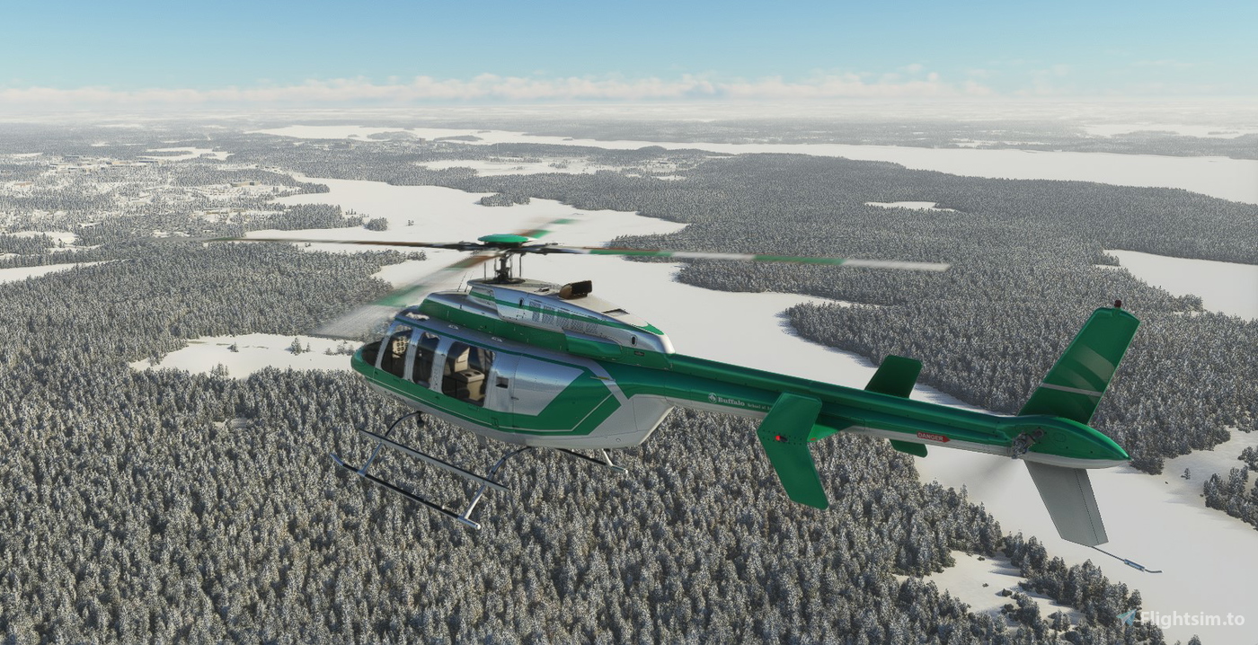 Bell 407 Helicopter - Official Buffalo Airways Virtual Substitute for ...