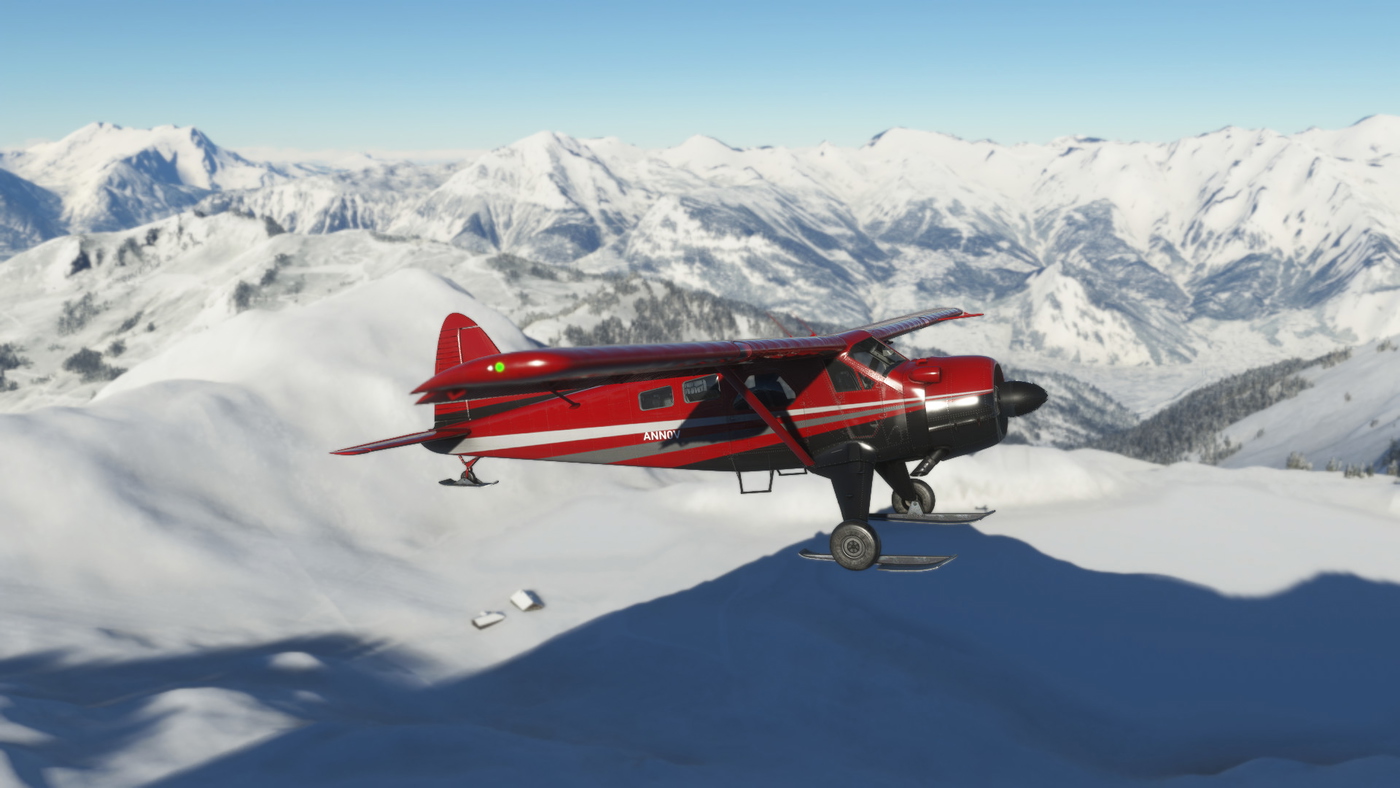 Microsoft DHC-2 Beaver - Red Bush Livery for Microsoft Flight Simulator ...