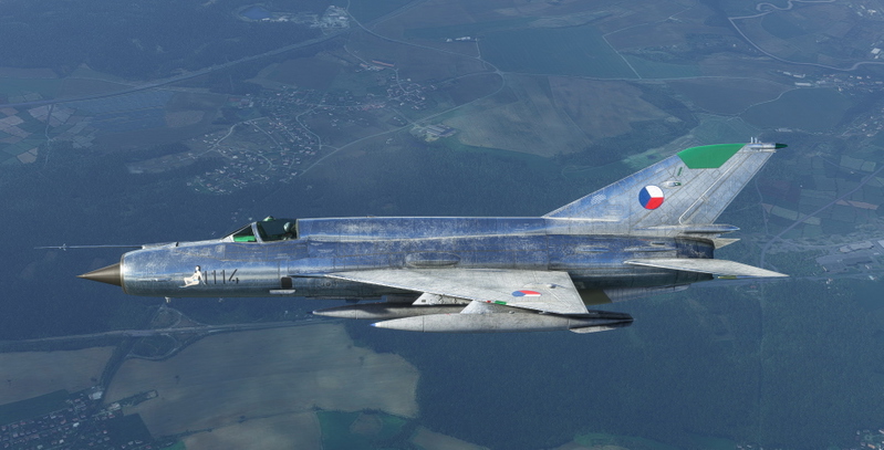 MiG-21Bis Fishbed Liveries for Microsoft Flight Simulator | MSFS