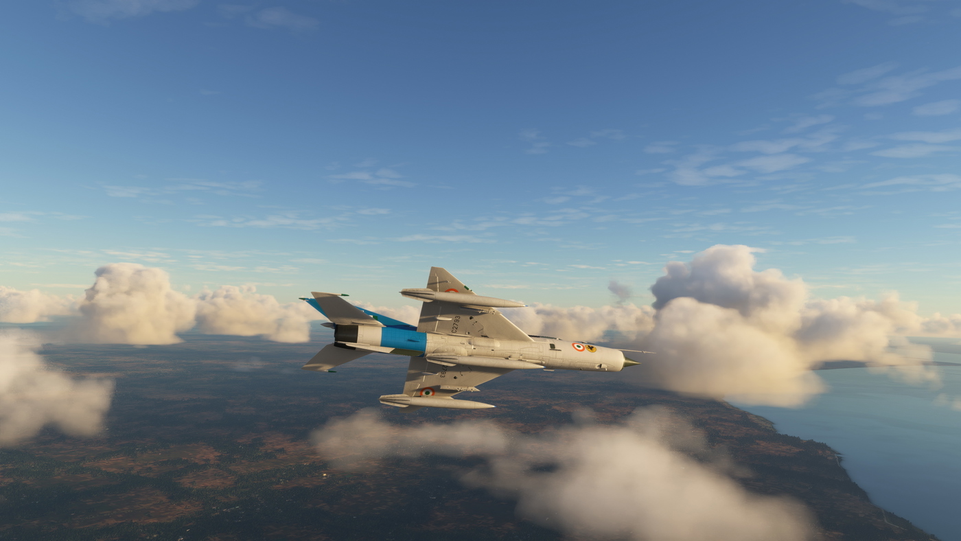 MiG-21 Indian Air Force C2793 No 24 Sqn for Microsoft Flight Simulator ...